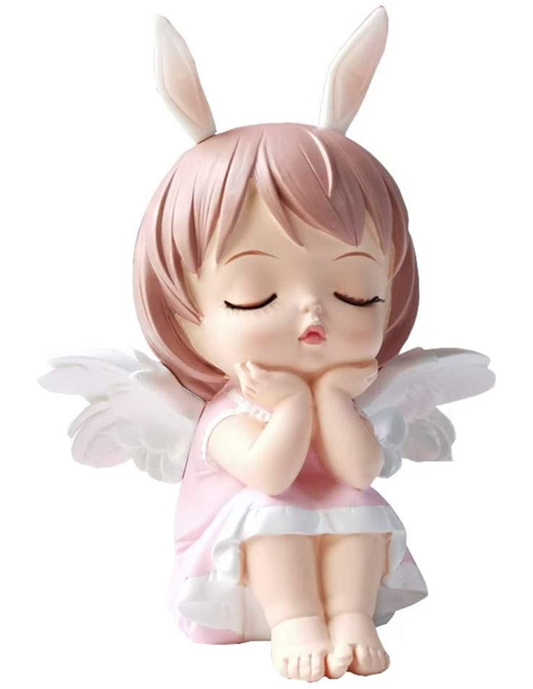 Angelito rosa sentado - 74956