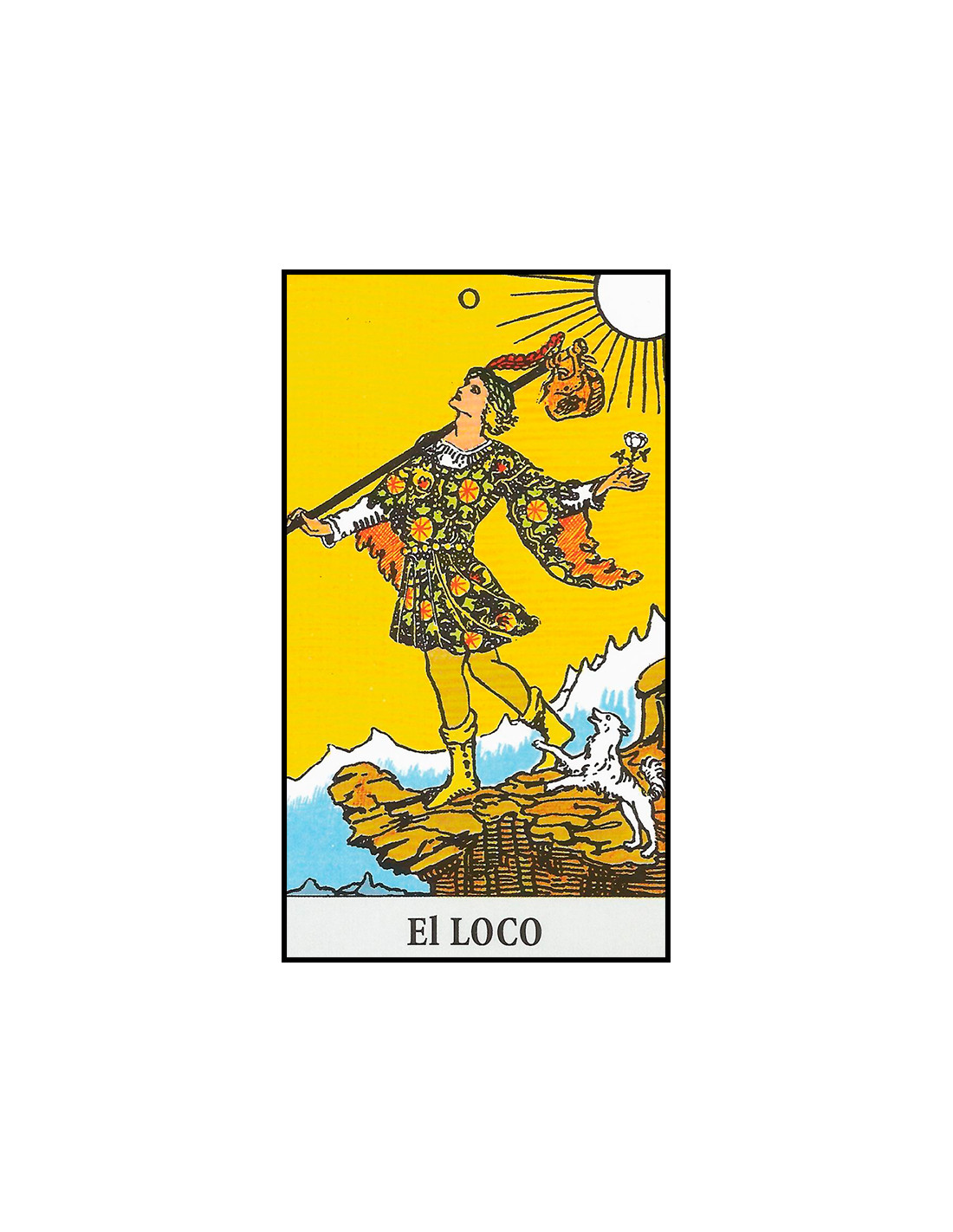 AC475 - Carta Tarot "The Fool", el loco